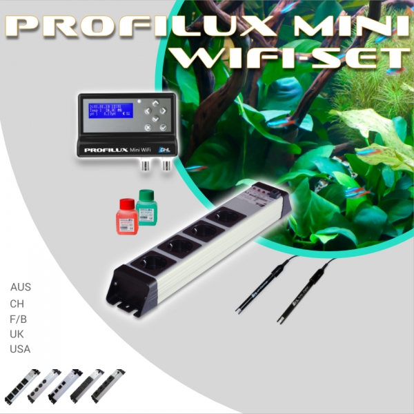 GHL Profliux Mini Wifi Starter Set - Marine Aquatics Ltd.